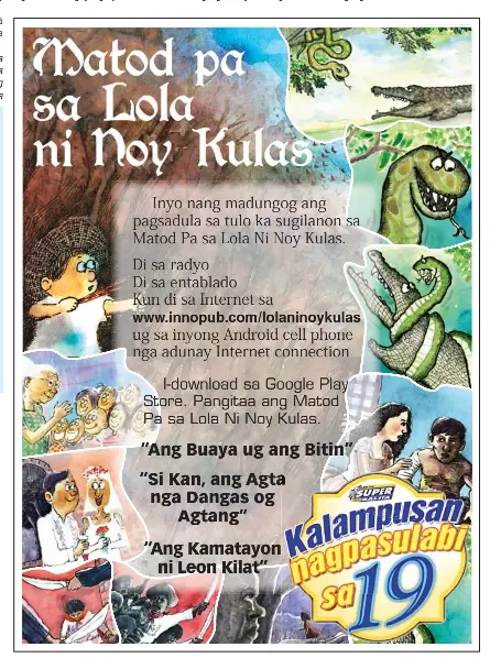 Matod pa sa Lola ni Noy Kulas - PressReader