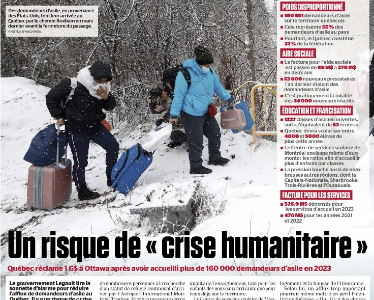 Un risque de « crise humanitair­e » - PressReader