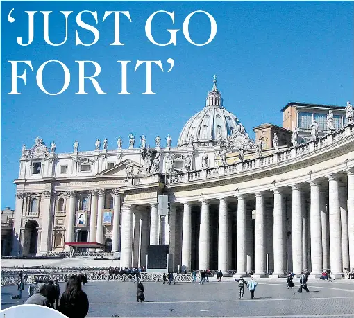 ‘JUST GO FOR IT’ - PressReader