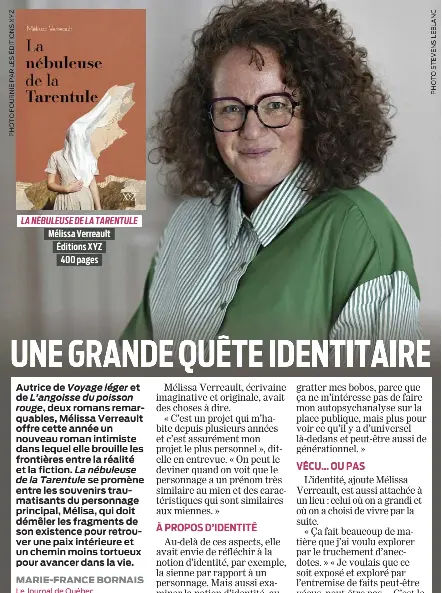 UNE GRANDE QUÊTE IDENTITAIR­E - PressReader