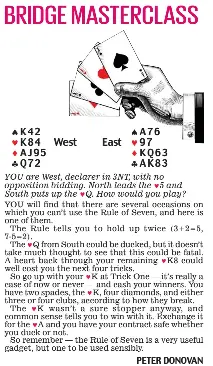 BRIDGE MASTERCLAS­S - PressReader