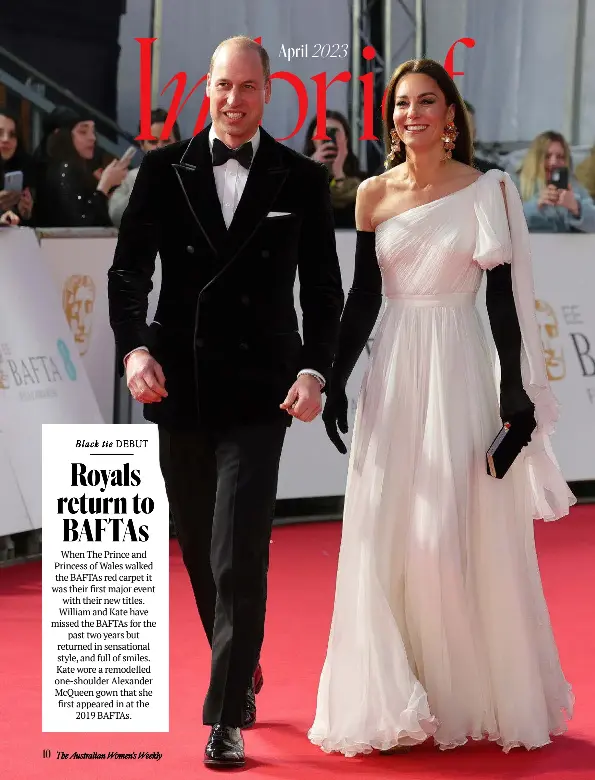 Royals return to BAFTAs - PressReader