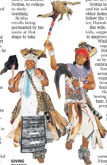 Boxer trades gloves to answer the command of his ancestors - PressReader