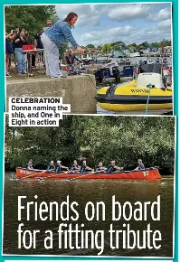 Friends on board for a fitting tribute - PressReader