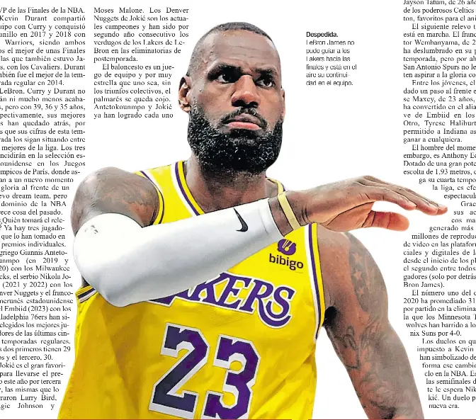 Sin Lebron, Curry y Durant, FIN A UNA ERA - PressReader