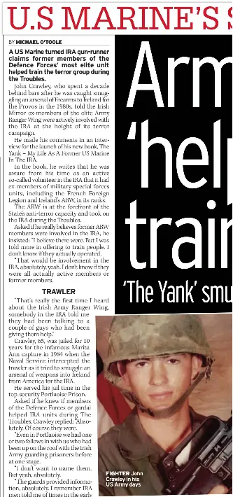 U.S MARINE’S S Arm ‘hel train ‘The Yank’ smu SHOCKING CLAIMS IN NEW ...