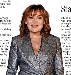 Lorraine: I’m never retiring - PressReader