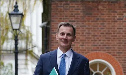 Jeremy Hunt handed tax boost as UK posts record monthly budget surplus ...