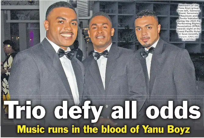Trio defy all odds - PressReader
