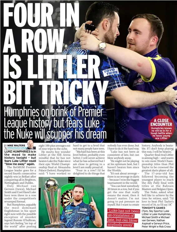 Four in a row is littler bit tricky - PressReader