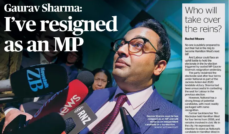 Gaurav Sharma: I’ve resigned as an MP - PressReader