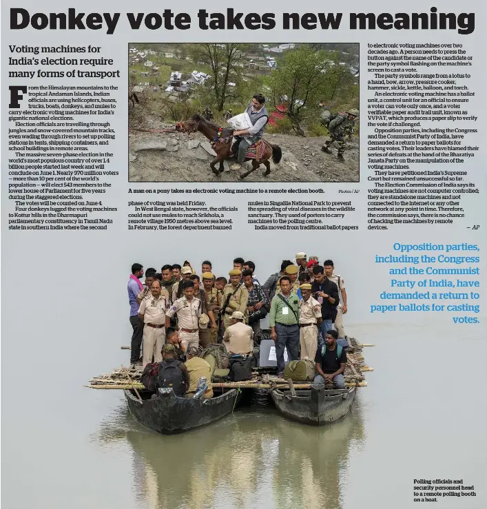Donkey vote takes new meaning - PressReader