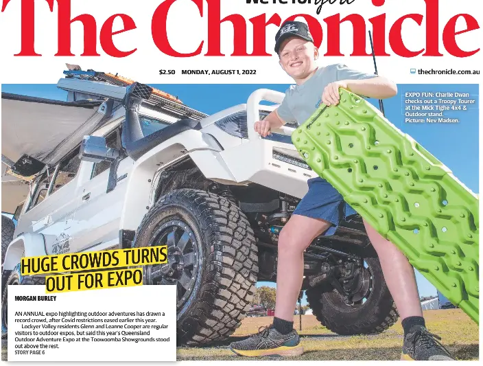 HUGE CROWDS TURNS OUT FOR EXPO - PressReader