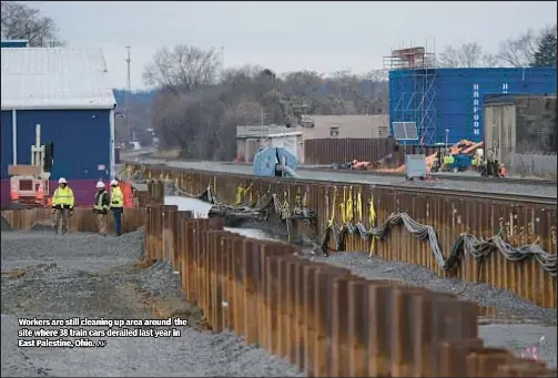 Health fears linger year after train derail in Ohio - PressReader