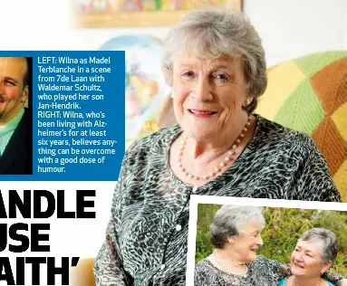7de Laan star’s Alzheimer’s battle - PressReader