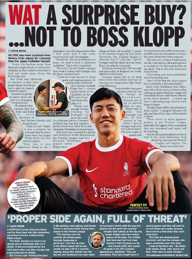 WAT A SURPRISE BUY? ...NOT TO BOSS KLOPP - PressReader