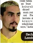 Lambert mampu perkuat benteng negara - PressReader