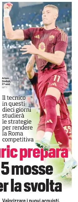 Juric prepara le 5 mosse per la svolta - PressReader