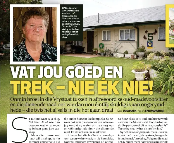 VAT JOU GOED EN TREK – NIE ÉK NIE! - PressReader