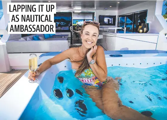 LAPPING IT UP AS NAUTICAL AMBASSADOR - PressReader