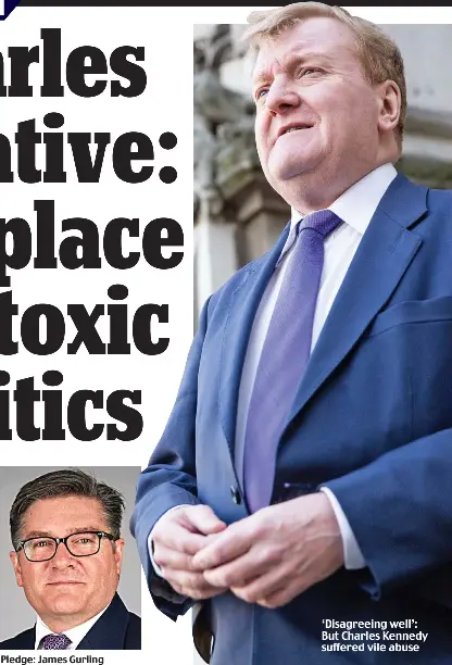 Charles relative: No place for toxic politics - PressReader