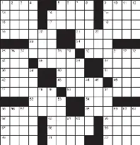 CROSSWORD FOR THURSDAY - Toronto Star (2023-09-21)