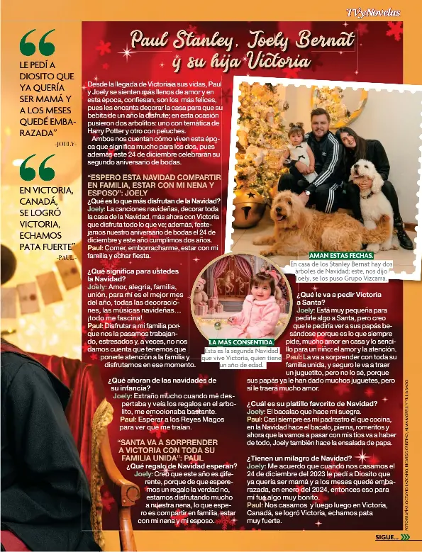 Paul Stanley, Joely Bernat y su hija Victoria - PressReader