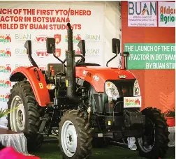 YTO/ BHERO locally- assembled tractor launched - PressReader