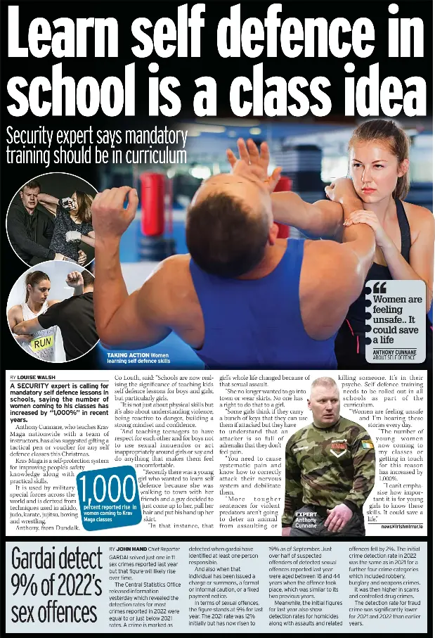 Learn self defence in school is a class idea - PressReader