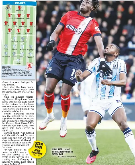 CARRICK POINTS TO THE PLAY-OFFS - PressReader