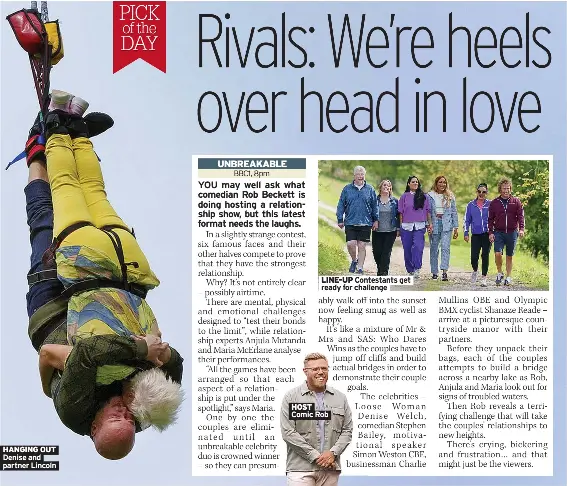 Rivals: We’re heels over head in love - PressReader
