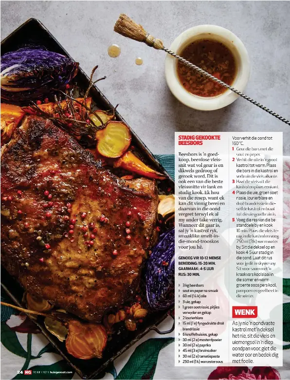 STADIG GEKOOKTE BEESBORS - PressReader