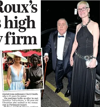 Revealed: Roux’s new wife is high flyeratCit­yfirm - PressReader