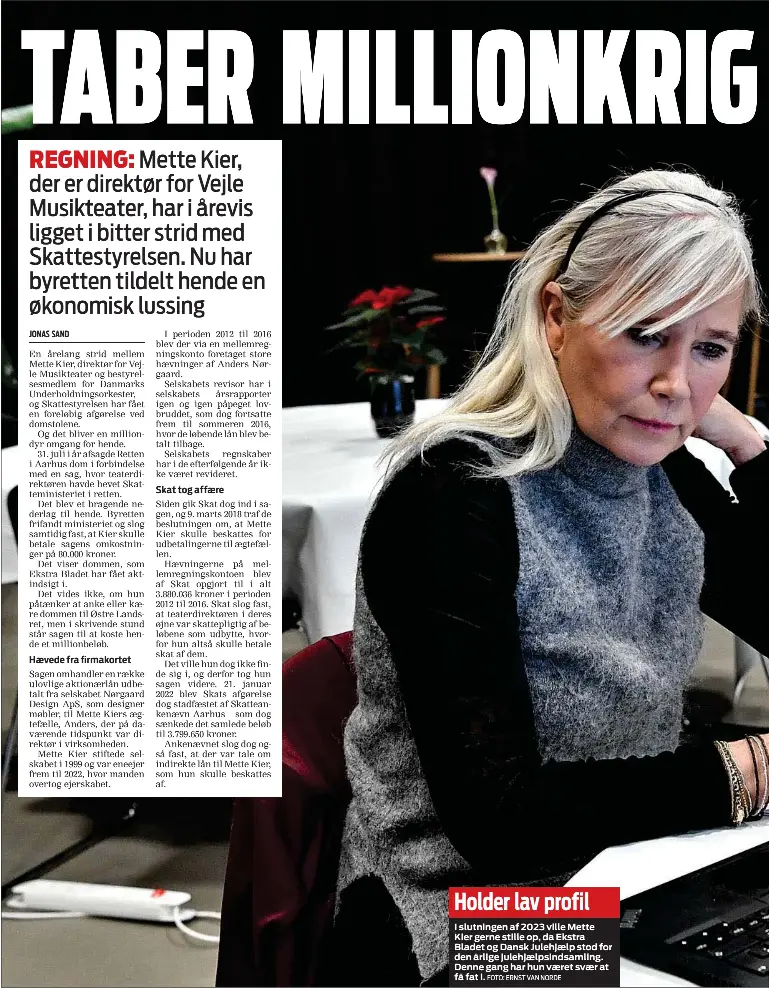 TABER MILLIONKRI­G MOD SKAT - PressReader