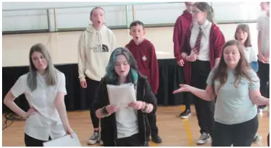 Alloa Academy begin rehearsals for panto - PressReader