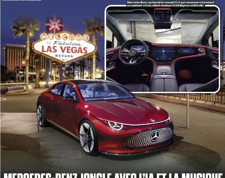 MERCEDES-BENZ JONGLE AVEC L’IA ET LA MUSIQUE - PressReader