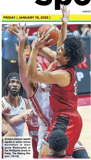 JAPETH ALWAYS THERE FOR GILAS - PressReader