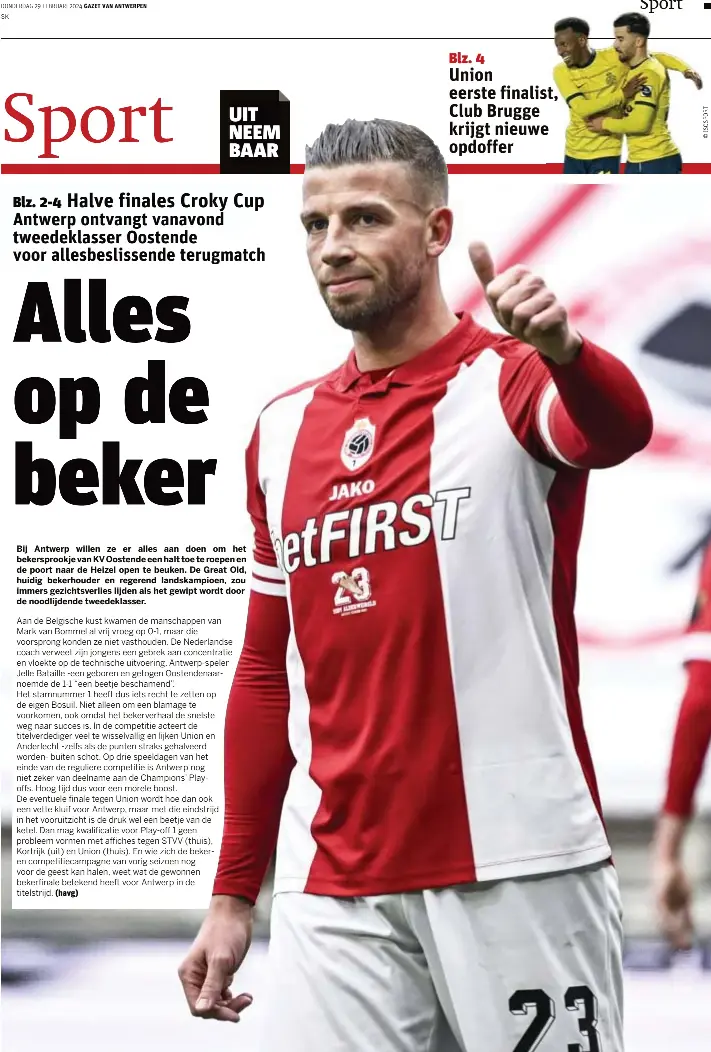 Alles op de beker - PressReader