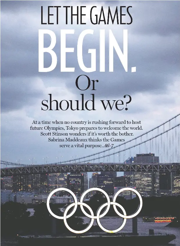 LET THE GAMES BEGIN. Or should we? - PressReader
