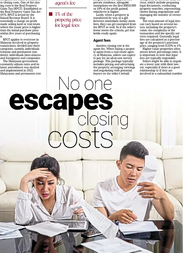 No one escapes closing costs - PressReader