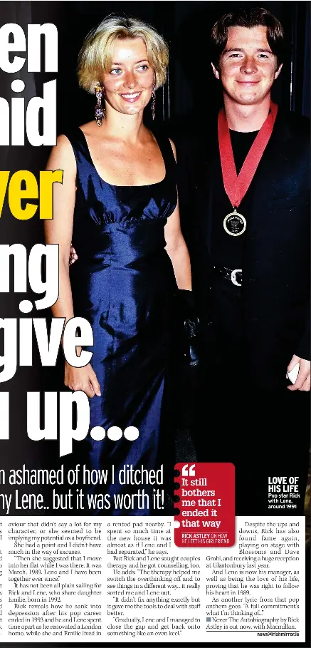 When I said never going to give you up... - PressReader