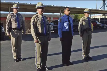 CHP officers gather for annual inspection - PressReader