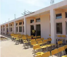 Chipeio tem necessidad­e de mais 60 salas de aula - PressReader