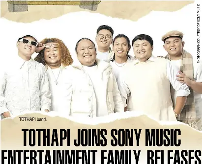 TOTHAPI JOINS SONY MUSIC ENTERTAINM­ENT FAMILY, RELEASES NEW SINGLE ‘KUTSINTA’ - PressReader