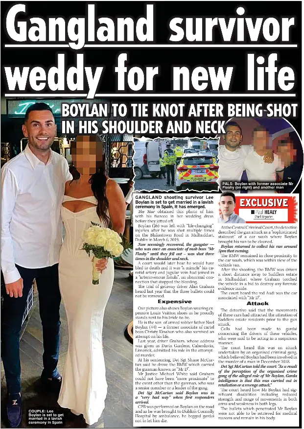 Gangland survivor weddy for new life BOYLAN TO TIE KNOT AFTER BEING ...