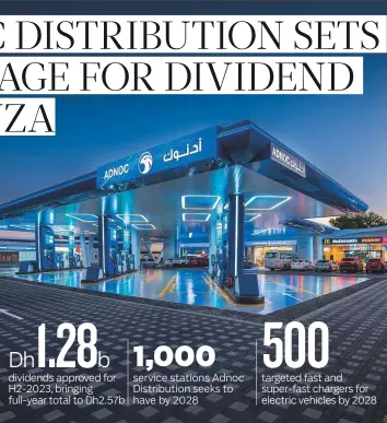 ADNOC DISTRIBUTI­ON SETS THE STAGE FOR DIVIDEND BONANZA - PressReader