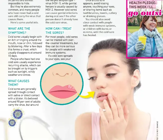 The lowdown on COLD SORES - PressReader