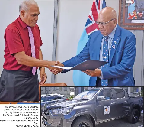 Rabi Council Gets New $98k Vehicle - PressReader