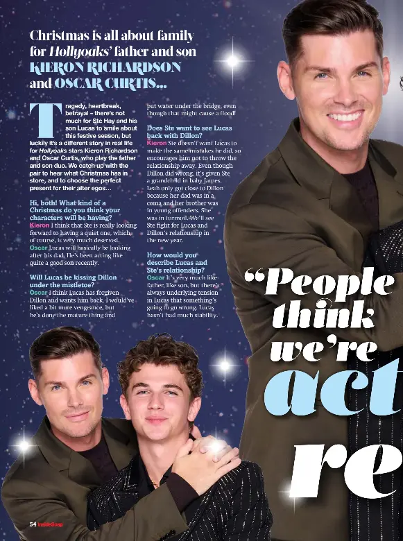 “People think actually we’re related!” - PressReader