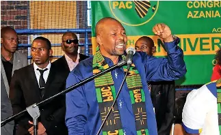 Members of PAC faction join forces with Al Jama-ah party - PressReader